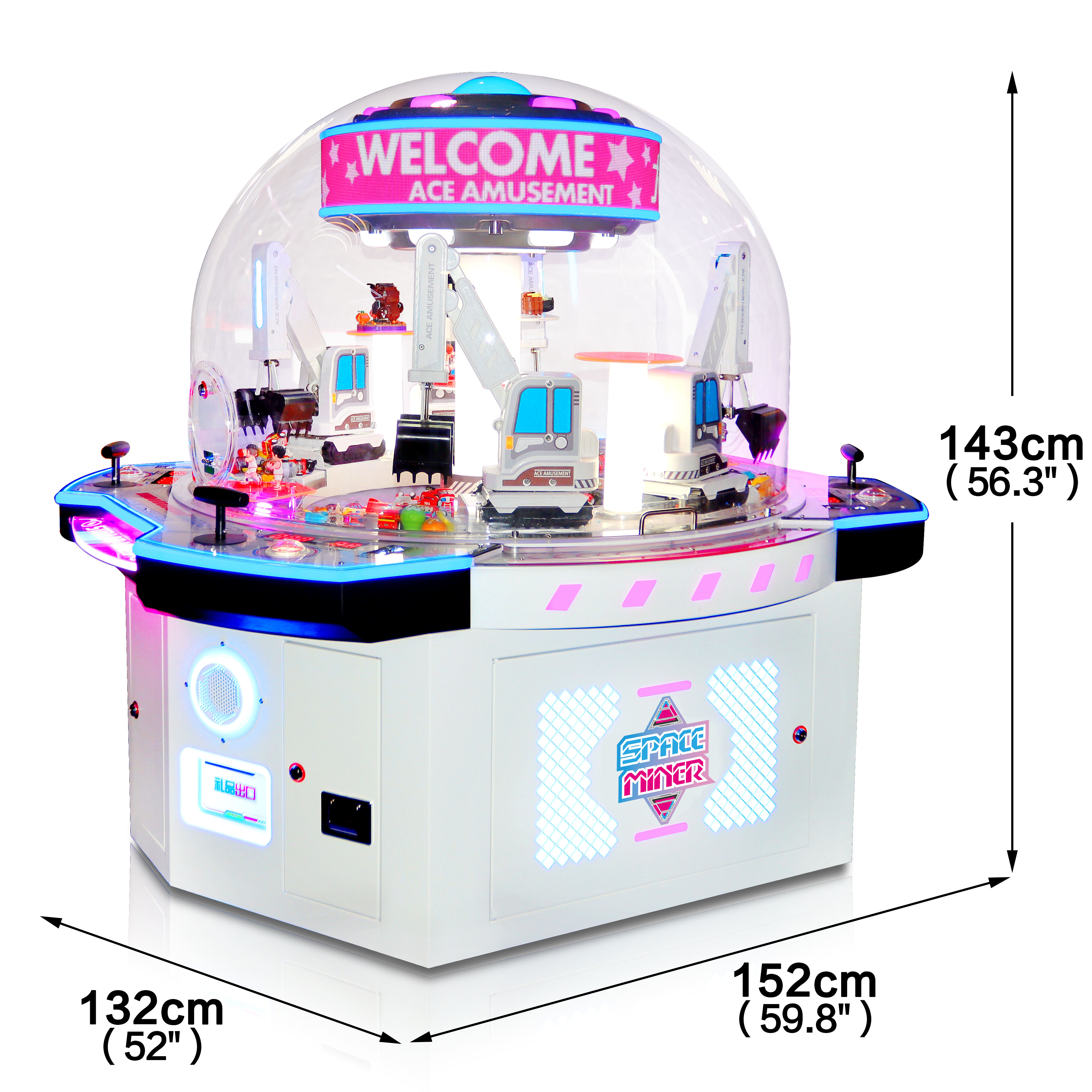 Space Miner | Redemption Game Machines | ACE Amusement